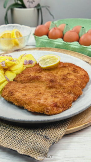 Surschnitzel, wahrscheinlich das beste, fertig im 20 Minuten